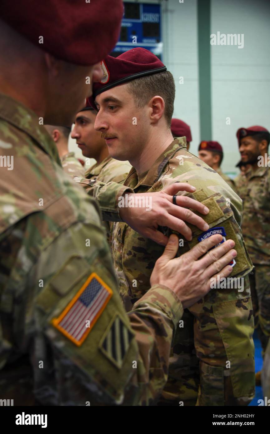U.S. Soldiers assigned to 173rd Airborne Brigade present the most ...