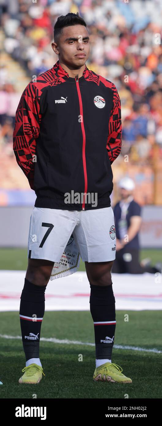 Egypt, Cairo, 19 February 2023 - Karim El Debes of Egypt under 20 ...
