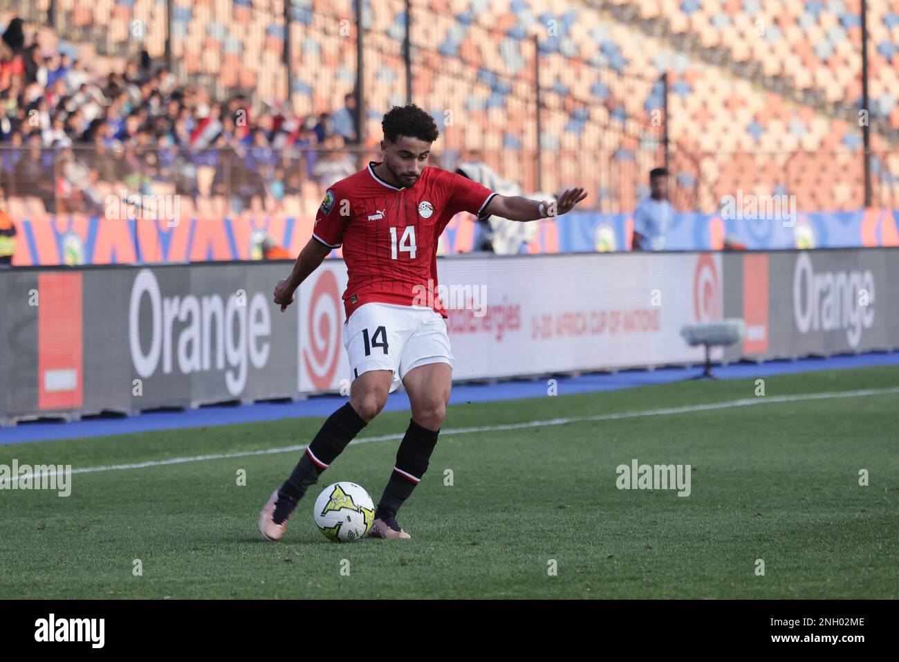 Egypt, Cairo, 19 February 2023 - Maged Hany of Egypt under 20 during ...