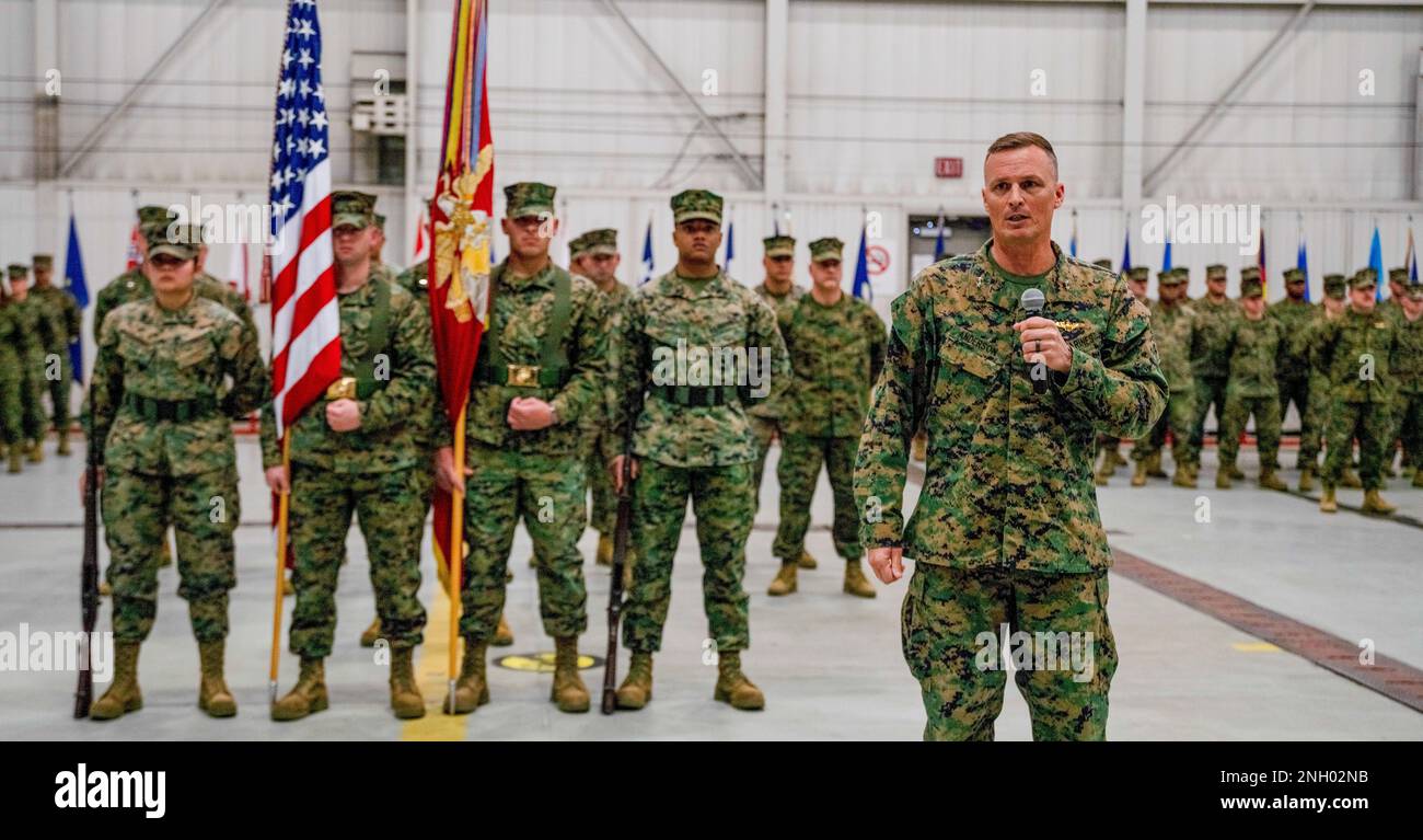 Maj. Gen. Len "Loni" Anderson, commanding general of 4th Marine ...