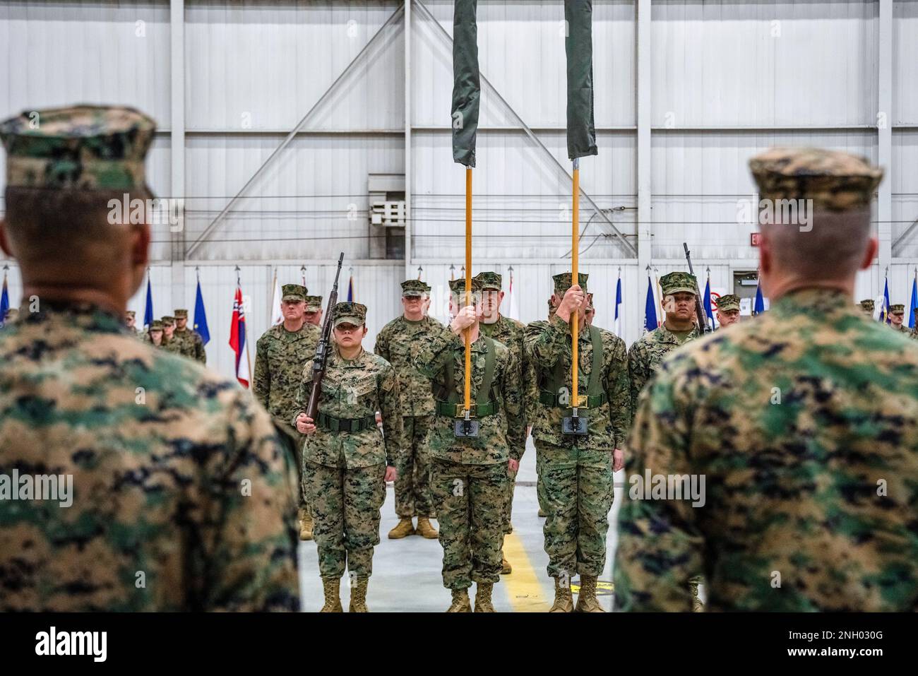 U.S. Marines with Marine Aerial Refueler Transport Squadron 452, (VMGR ...