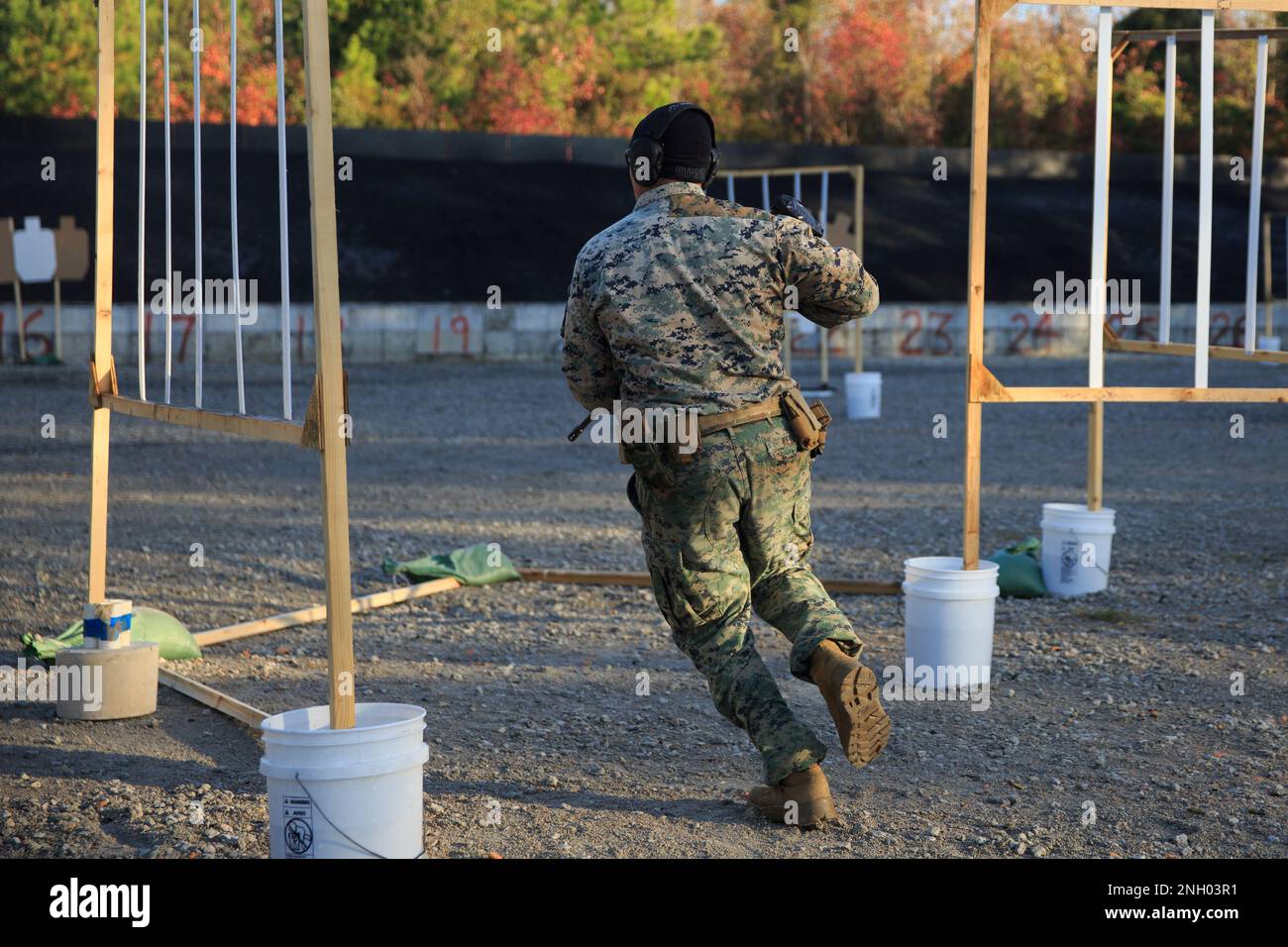 U.S. Marine Corps Sgt. Kyle Kelly, a machine gunner with Infantry ...