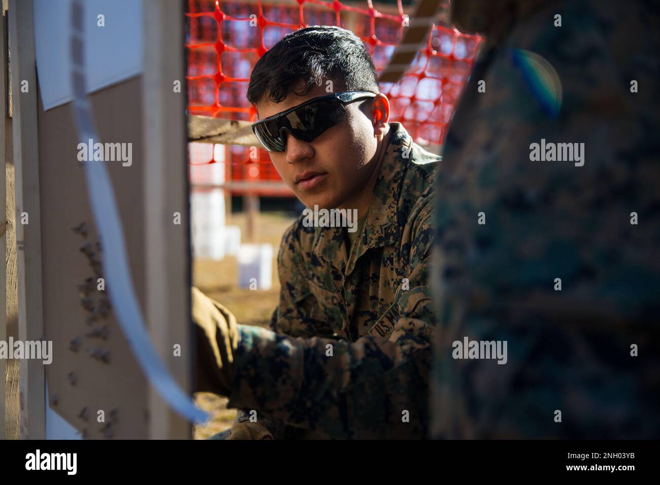 U.S. Marine Corps Cpl. Dylan Cox, a maintenance technician with 2nd ...