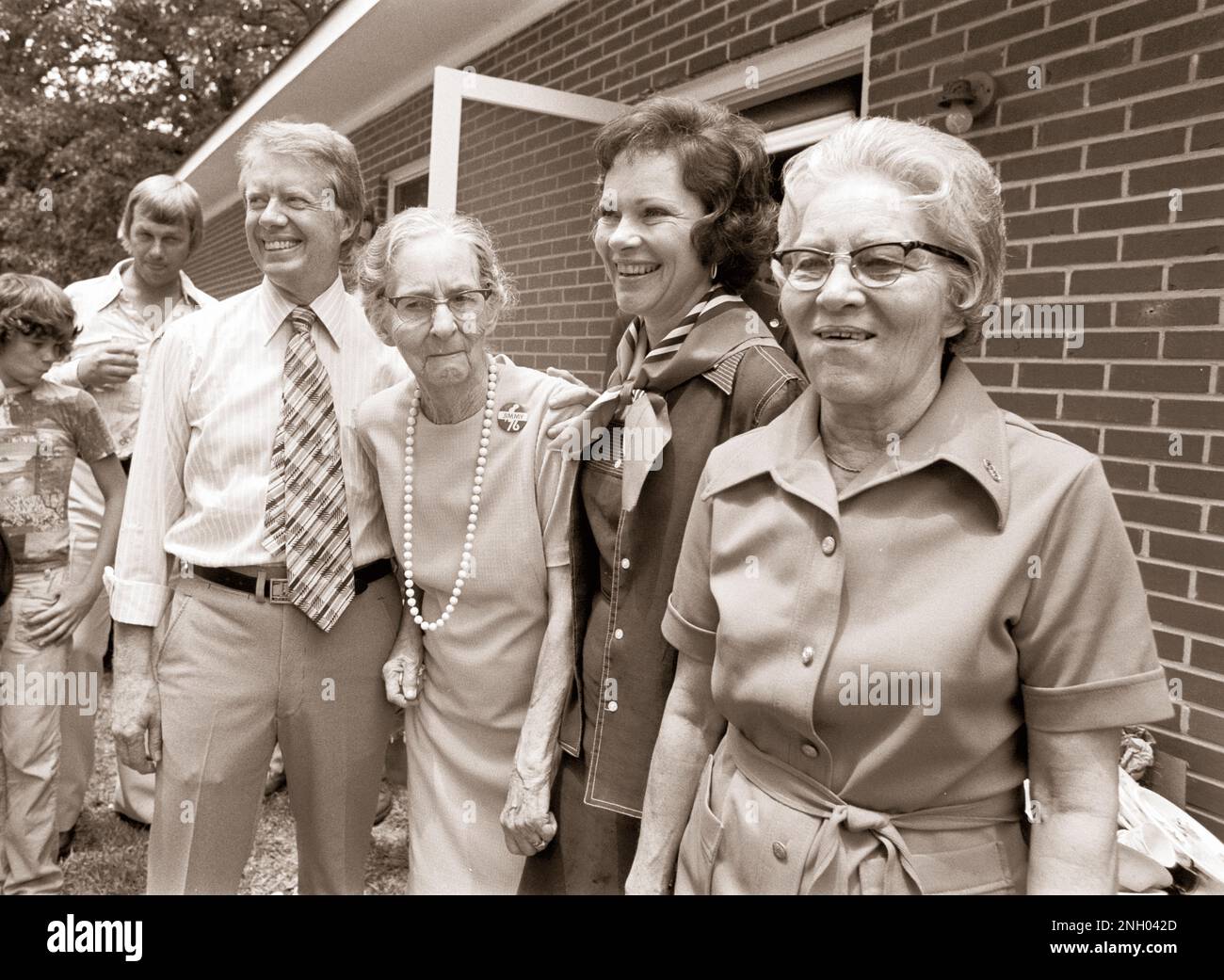 President Jimmy Carter and his wife and First Lady Rosalynn Carter ...