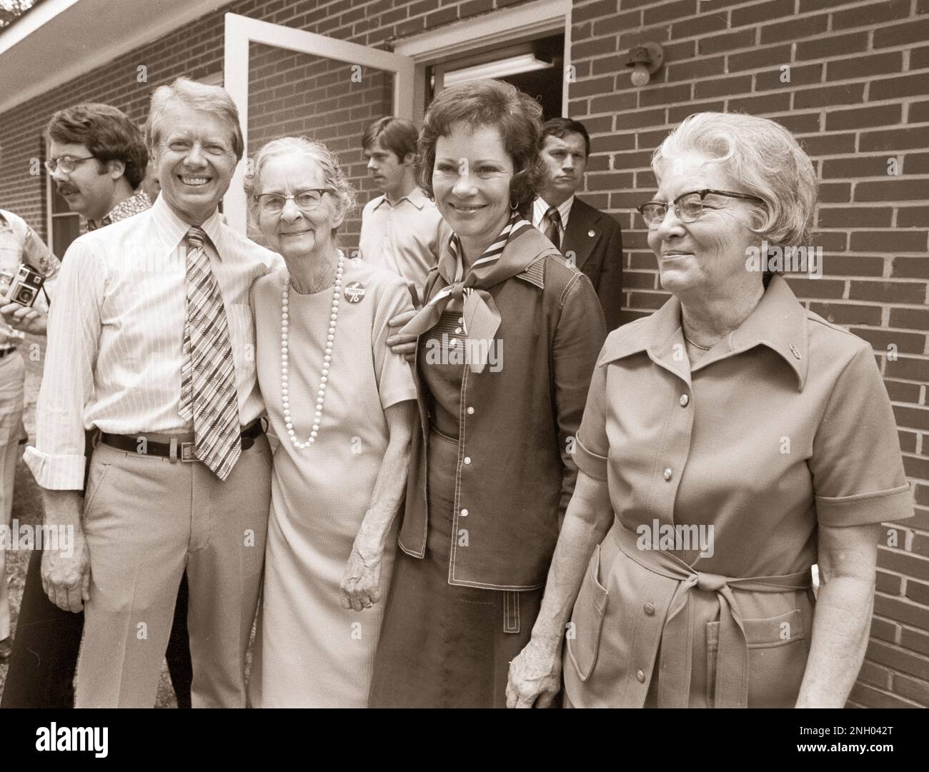 President Jimmy Carter and his wife and First Lady Rosalynn Carter ...