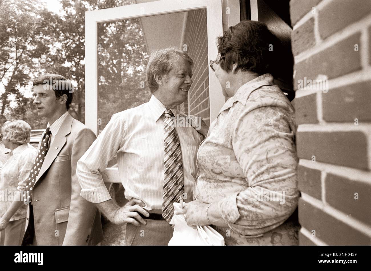 President Jimmy Carter and his wife and First Lady Rosalynn Carter ...