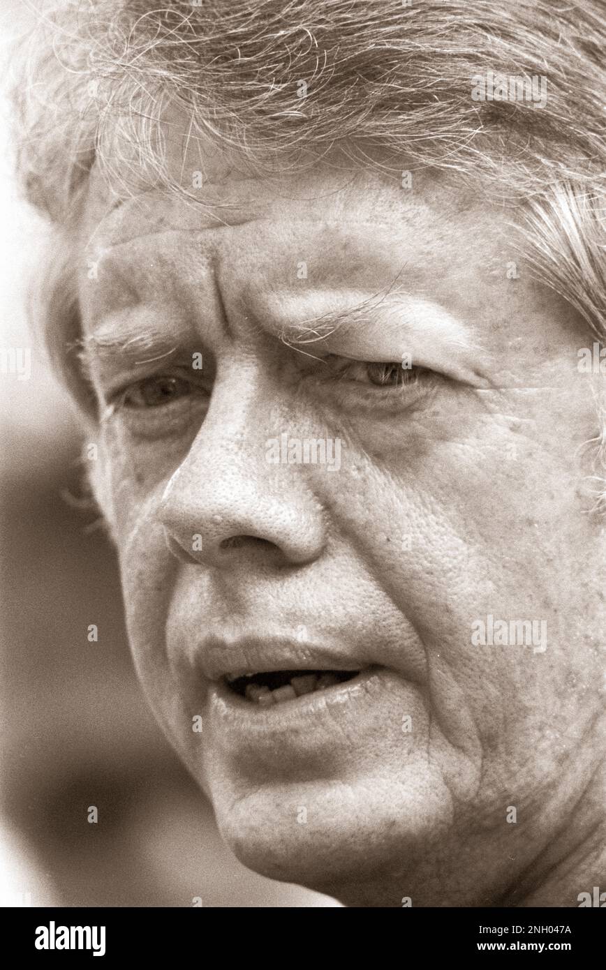 1976 Democratic presidential nominee Jimmy Carter and his vice ...
