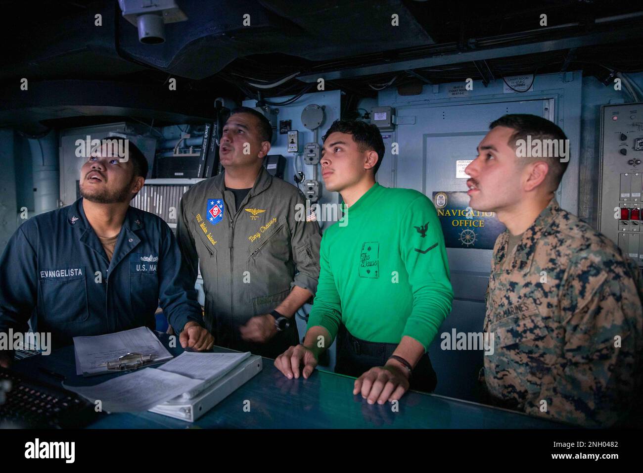 221202-N-IV962-2054 PACIFIC OCEAN (Dec. 2, 2022) – Capt. Tony Chavez ...