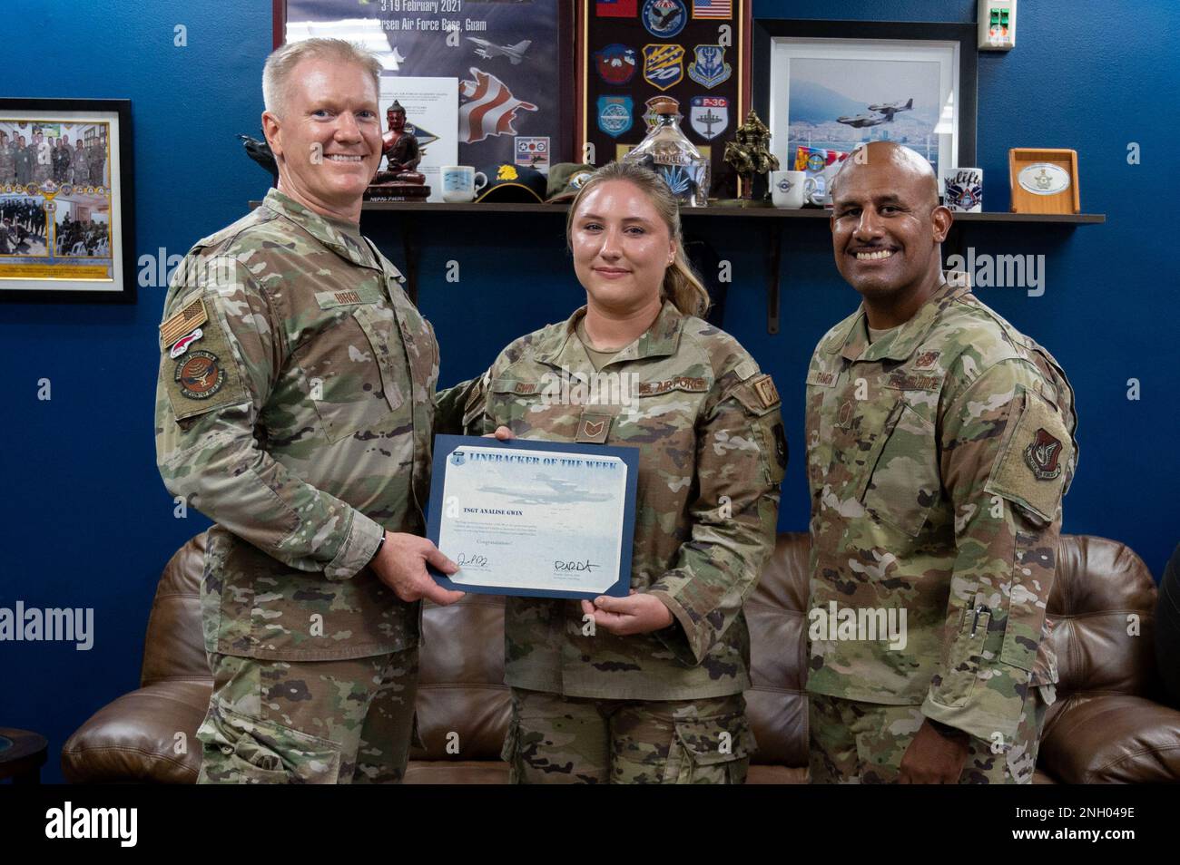 U.S. Air Force Tech. Sgt. Analise Gwin, the noncommissioned officer in ...