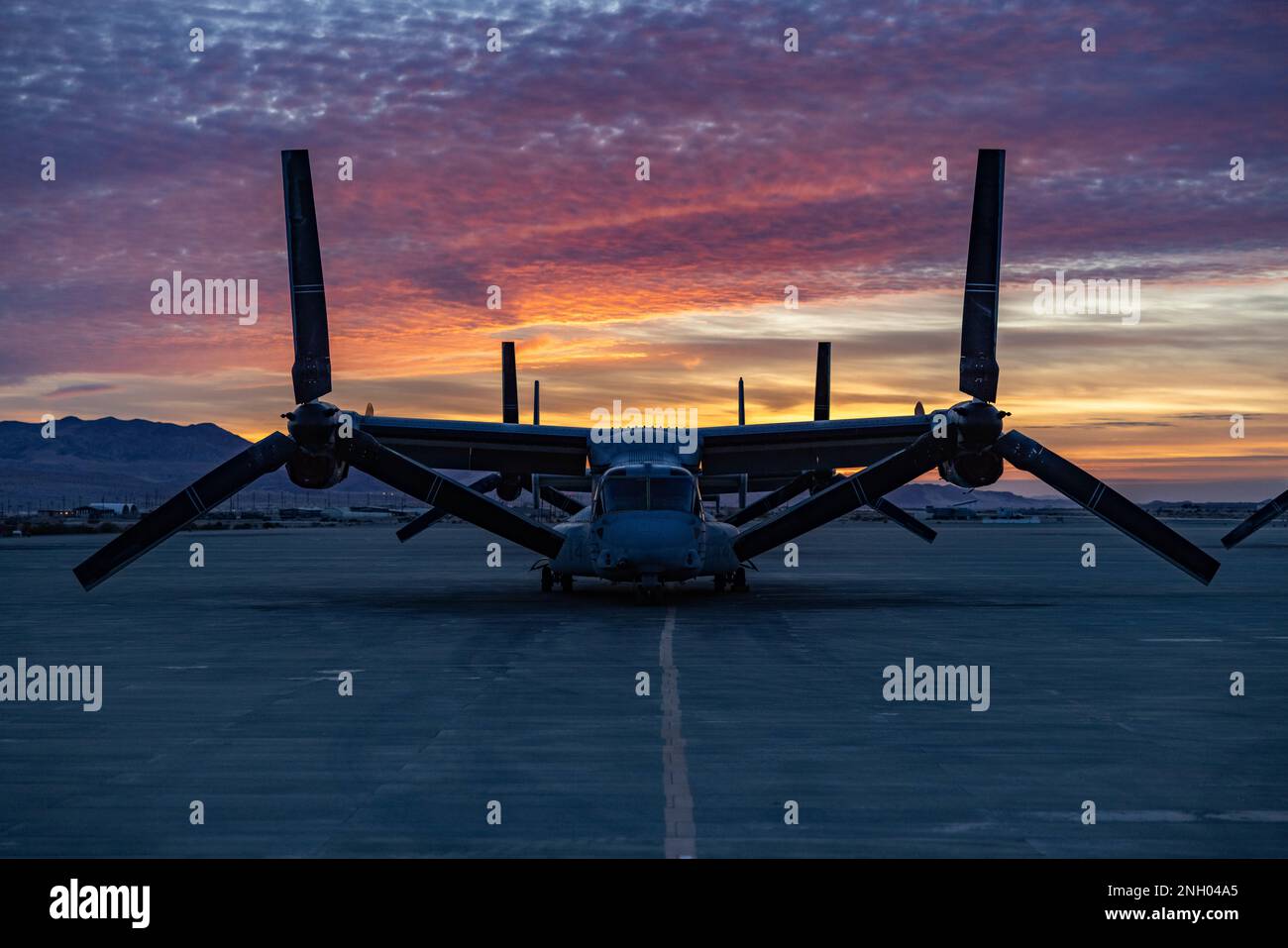 U.S. Marine Corps MV-22B Ospreys with Marine Medium Tilt Rotor Squadron ...