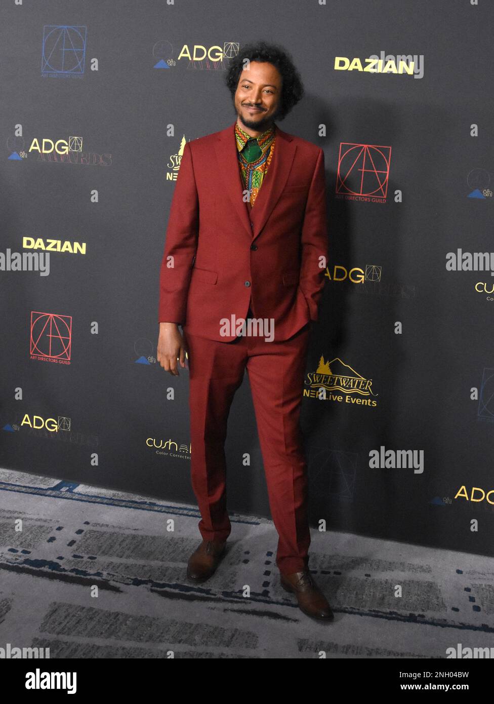 Los Angeles, California, USA 18th February 2023 Actor Samba Schutte ...