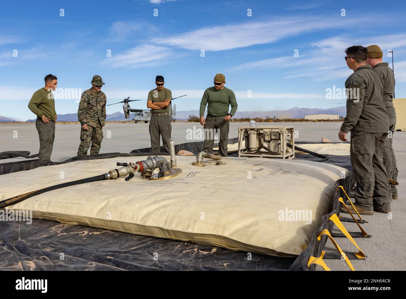 U.S. Marines with Marine Wing Support Squadron 371, Marine Air Control ...