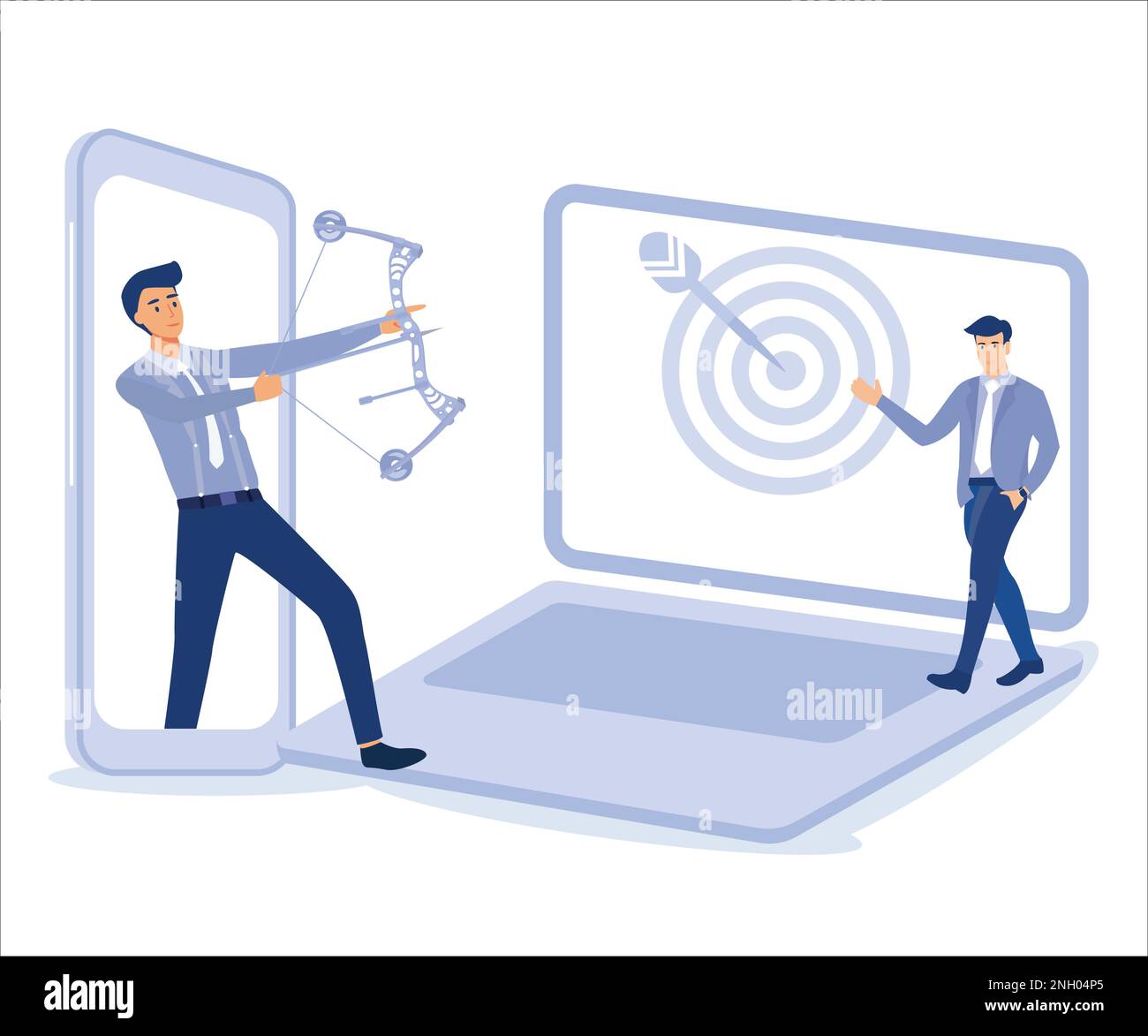 Target smartphone computer Stock Vector Images - Alamy