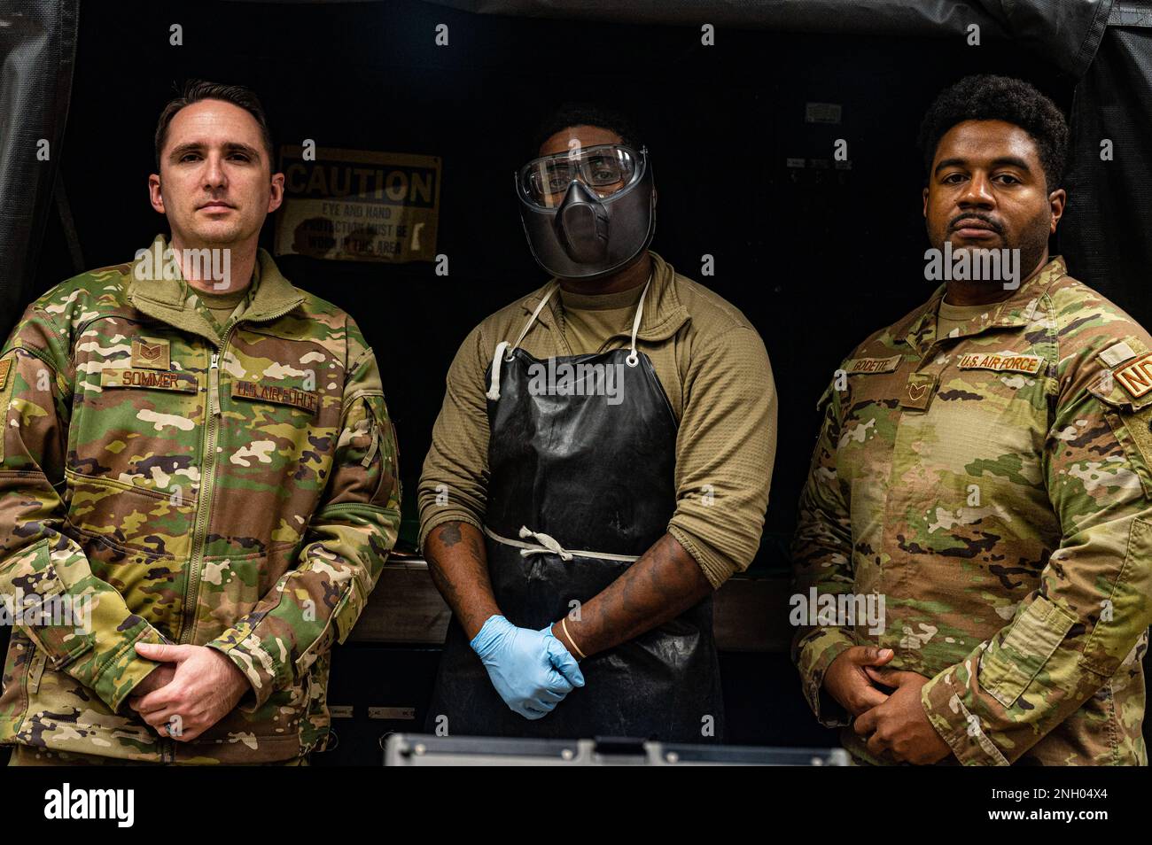 The members from the 86th Maintenance Squadron nondestructive ...