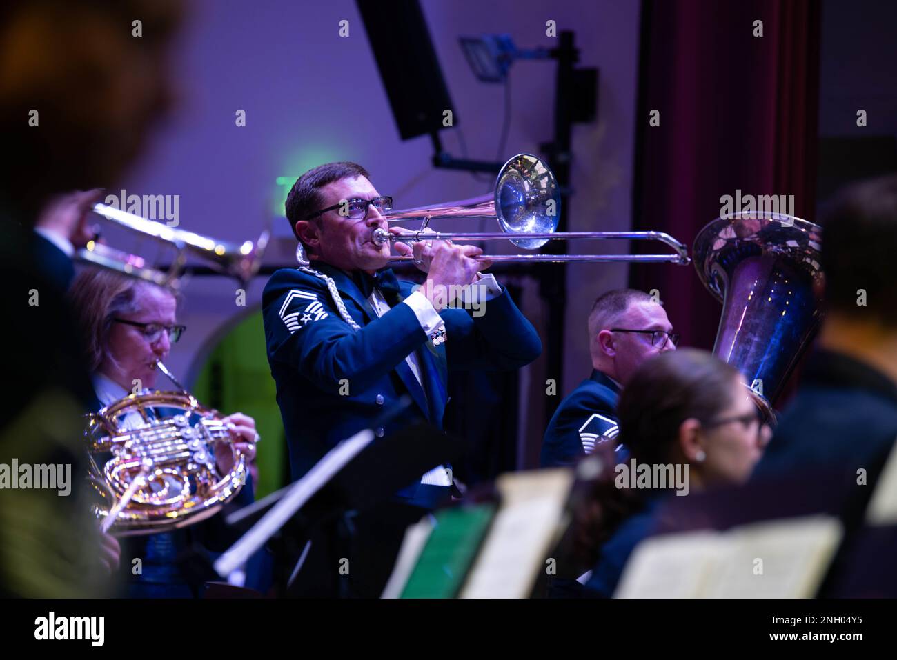 U.S. Air Force Senior Master Sgt. David McCormick, superintendent of ...