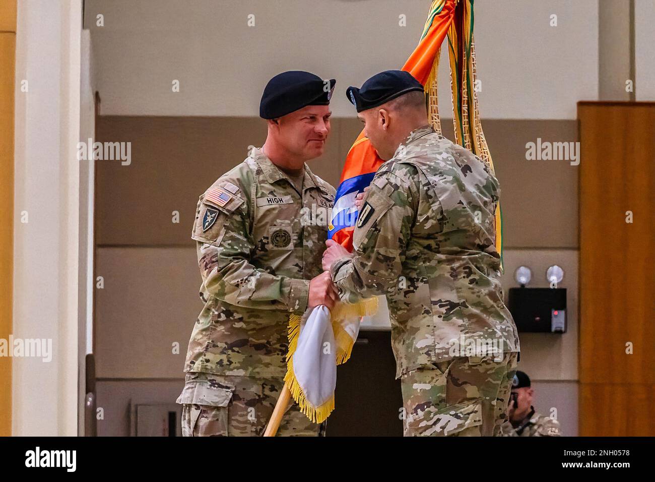 Official Passing of Colors during the 1st Signal Brigade Relinquishment ...