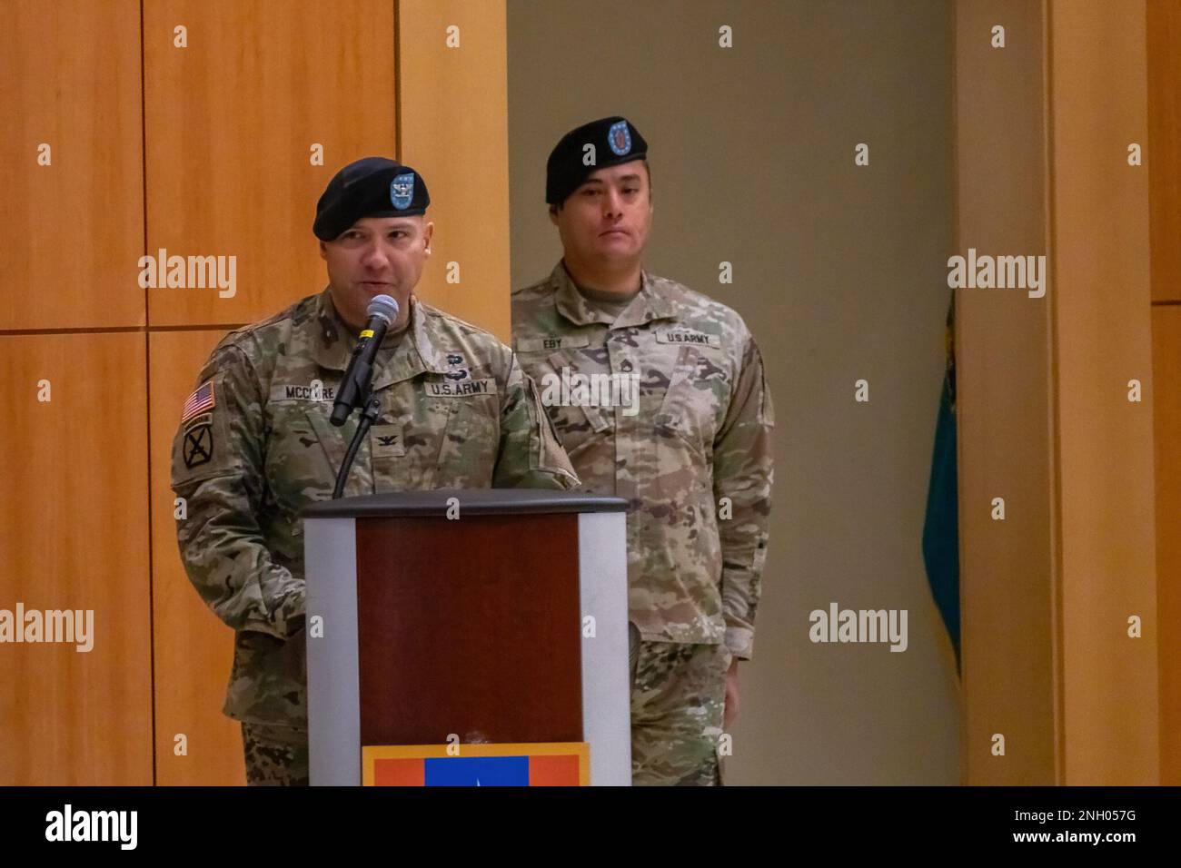 On December 2, 2022, Col. Christopher S. McClure commander of 1st ...