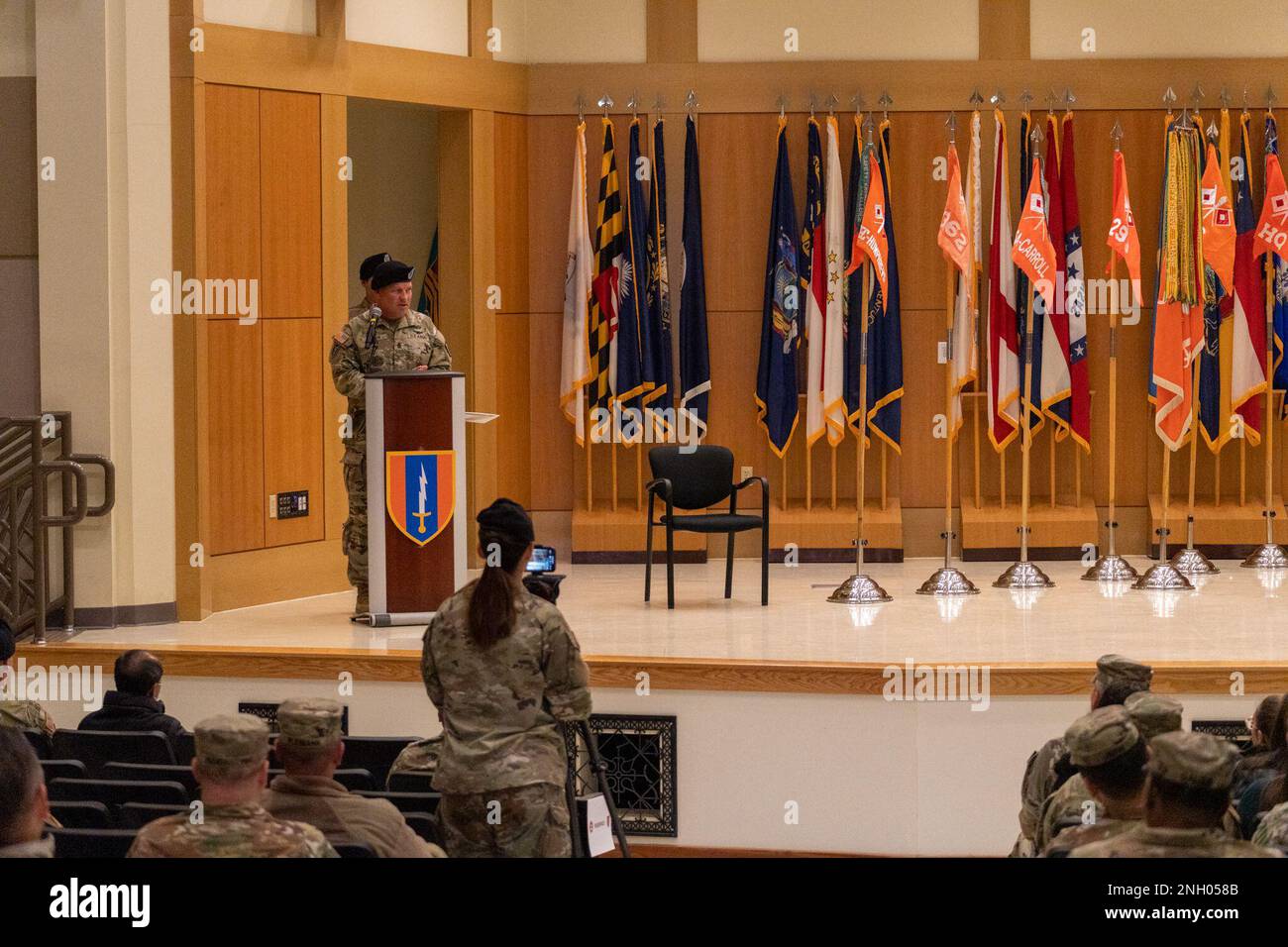 On December 2, 2022,Command Sgt. Maj. Jay High 1st Signal Brigade ...