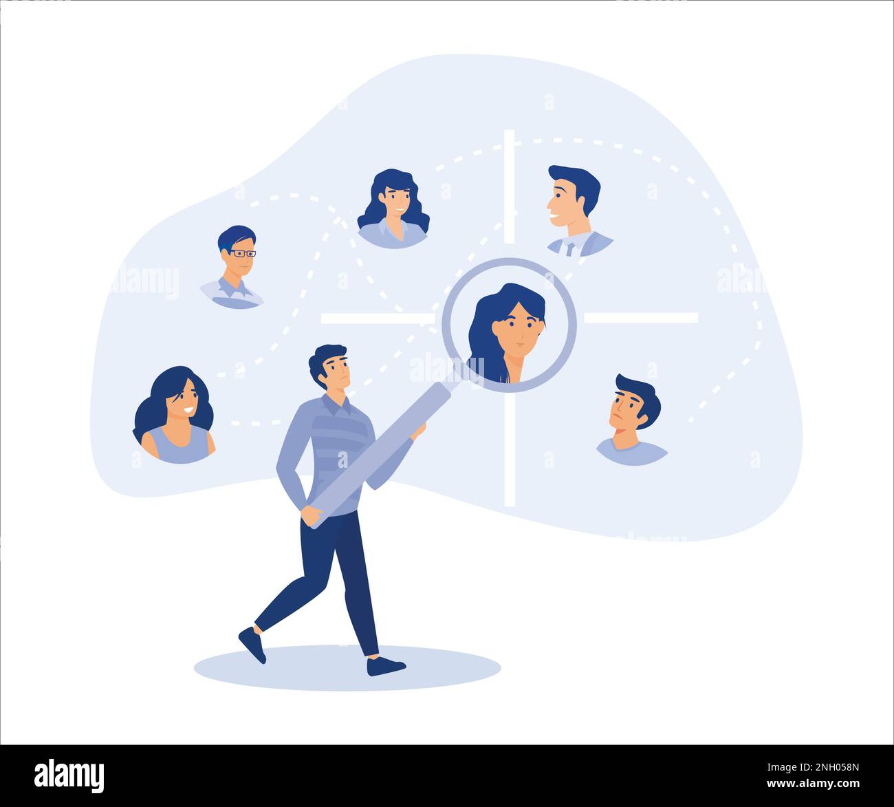 Customer focused vector vectors hi-res stock photography and images - Alamy