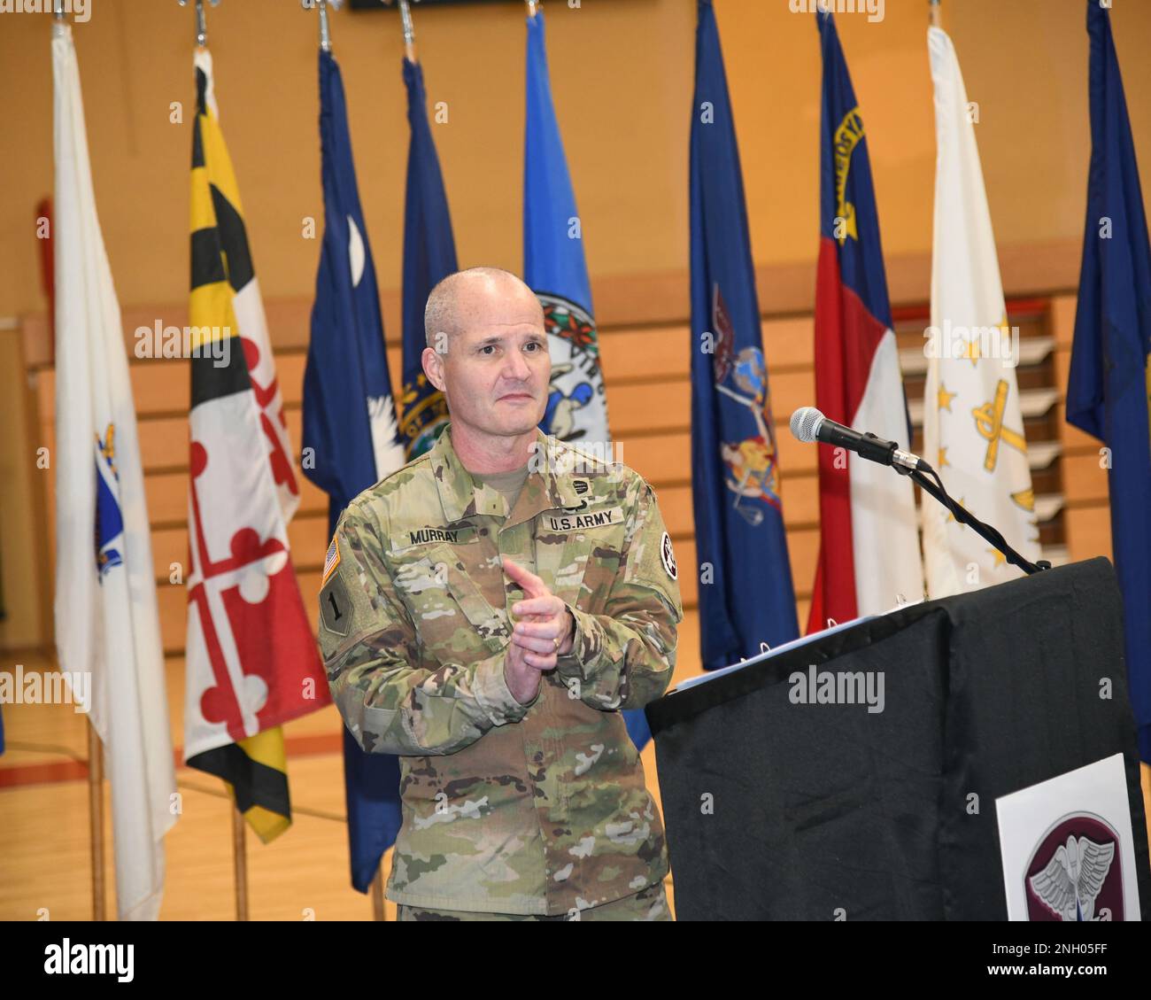 U.S. Army Brig. Gen. Clinton K. Murray, commanding general of Medical ...