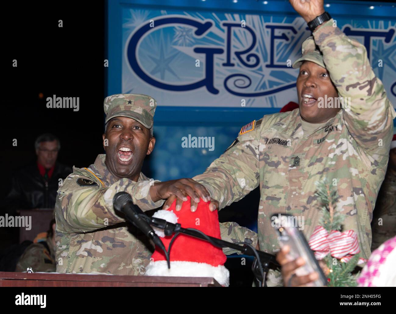 Brig. Gen. Jason E. Kelly, Fort Jackson commander, and Post Command Sgt ...