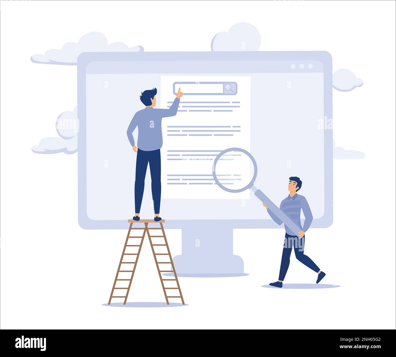 Advertising on the move Stock Vector Images - Alamy