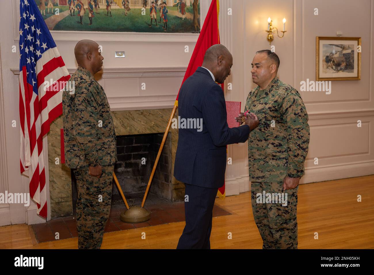 U.S. Marine Corps Master Gunnery Sgt Rodolfo M. Bellota, Officer ...