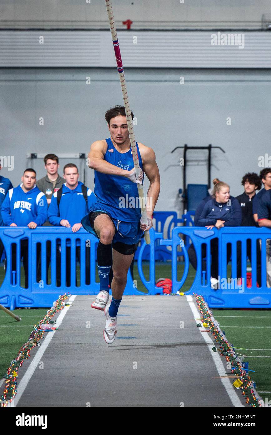 U.S. AIR FORCE ACADEMY, Colo. -- Air Force's Ben Charlebois competes in ...