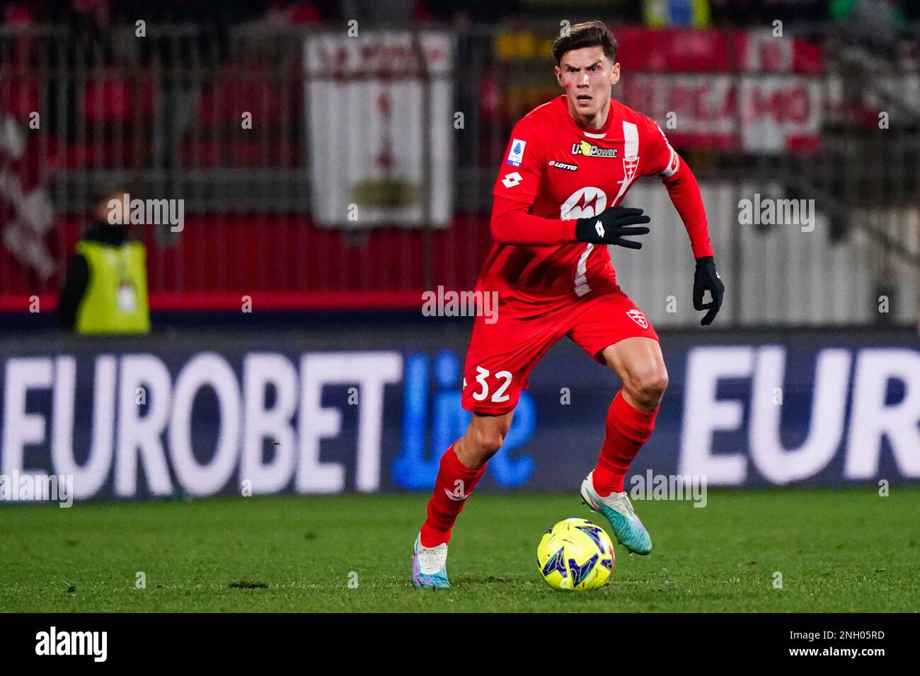 U-Power Stadium, Monza, Italy, February 18, 2023, Matteo Pessina (AC ...