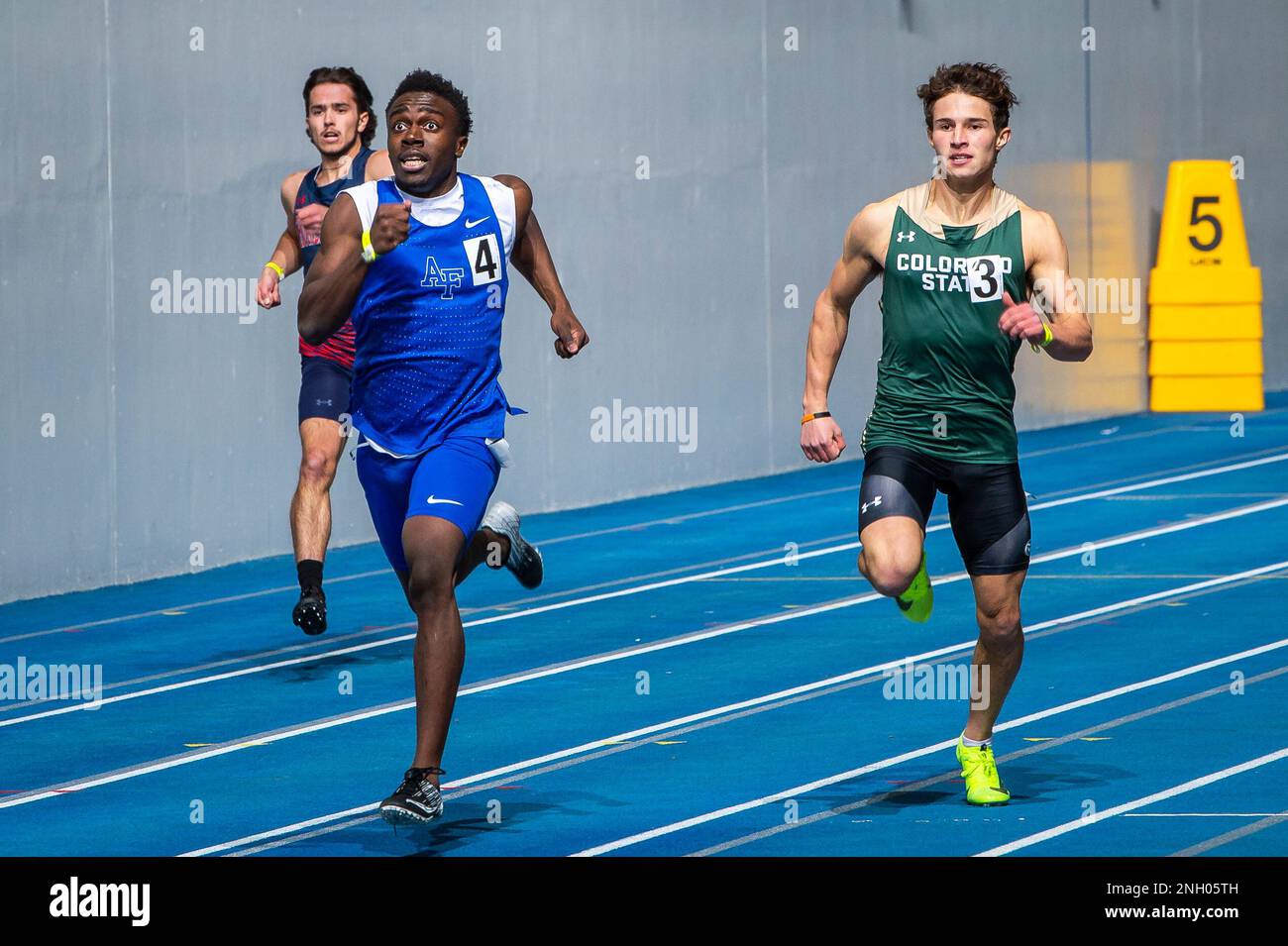 U.S. AIR FORCE ACADEMY, Colo. -- Air Force's Javin Bostic sprints to ...