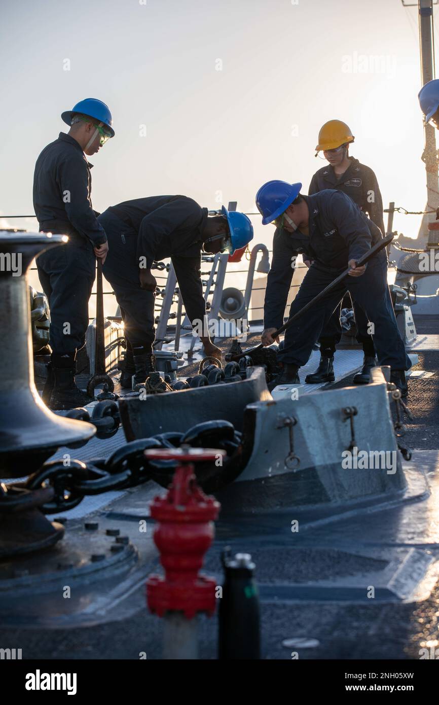 221202-N-XX566-1032 PEARL HARBOR (Dec. 2, 2022) – U.S. Navy Sailors ...