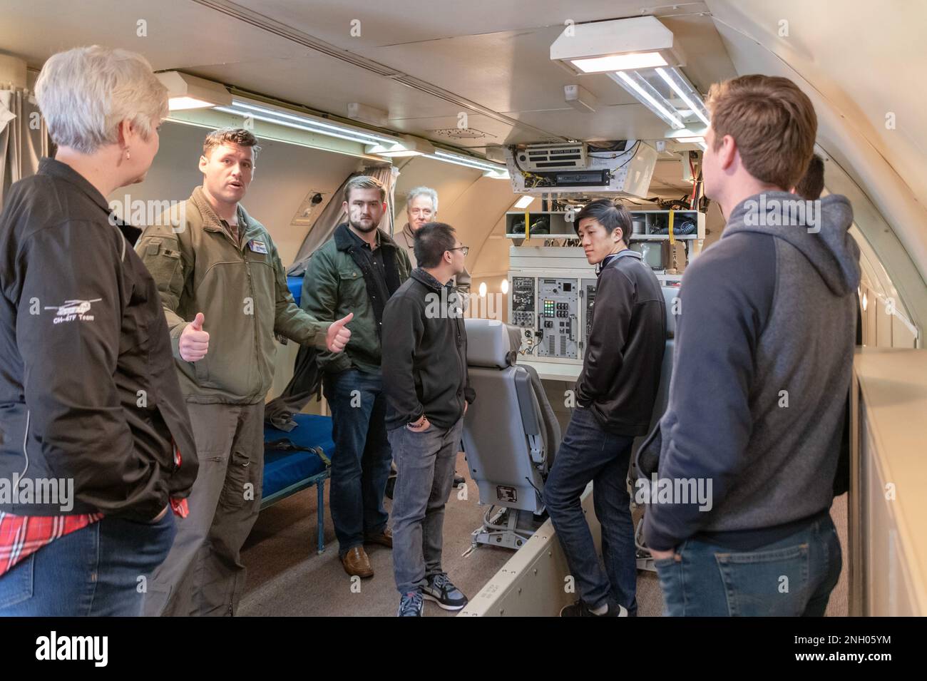 221202-N-MR862-317 TINKER AFB, Okla. (02 Dec. 2022) Naval Aircrewman ...