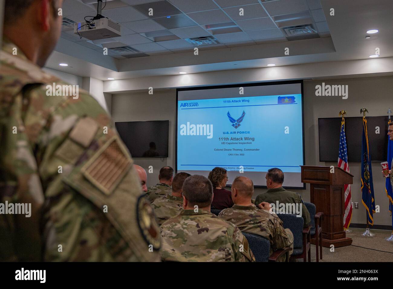 Air national guard inspection hi-res stock photography and images - Alamy