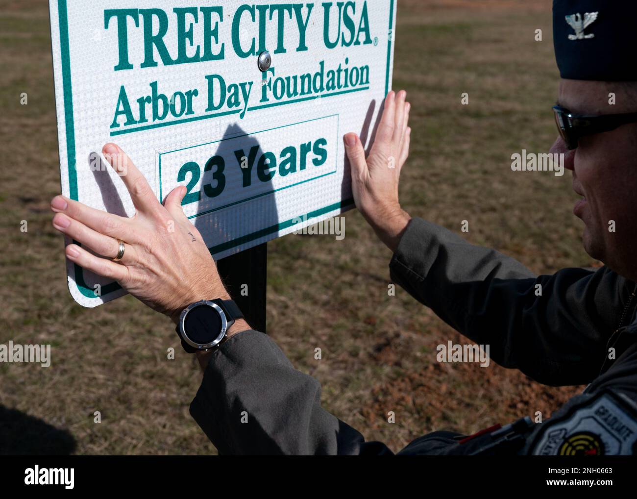 U.S. Air Force Col. Kristoffer Smith, 20th Fighter Wing commander ...