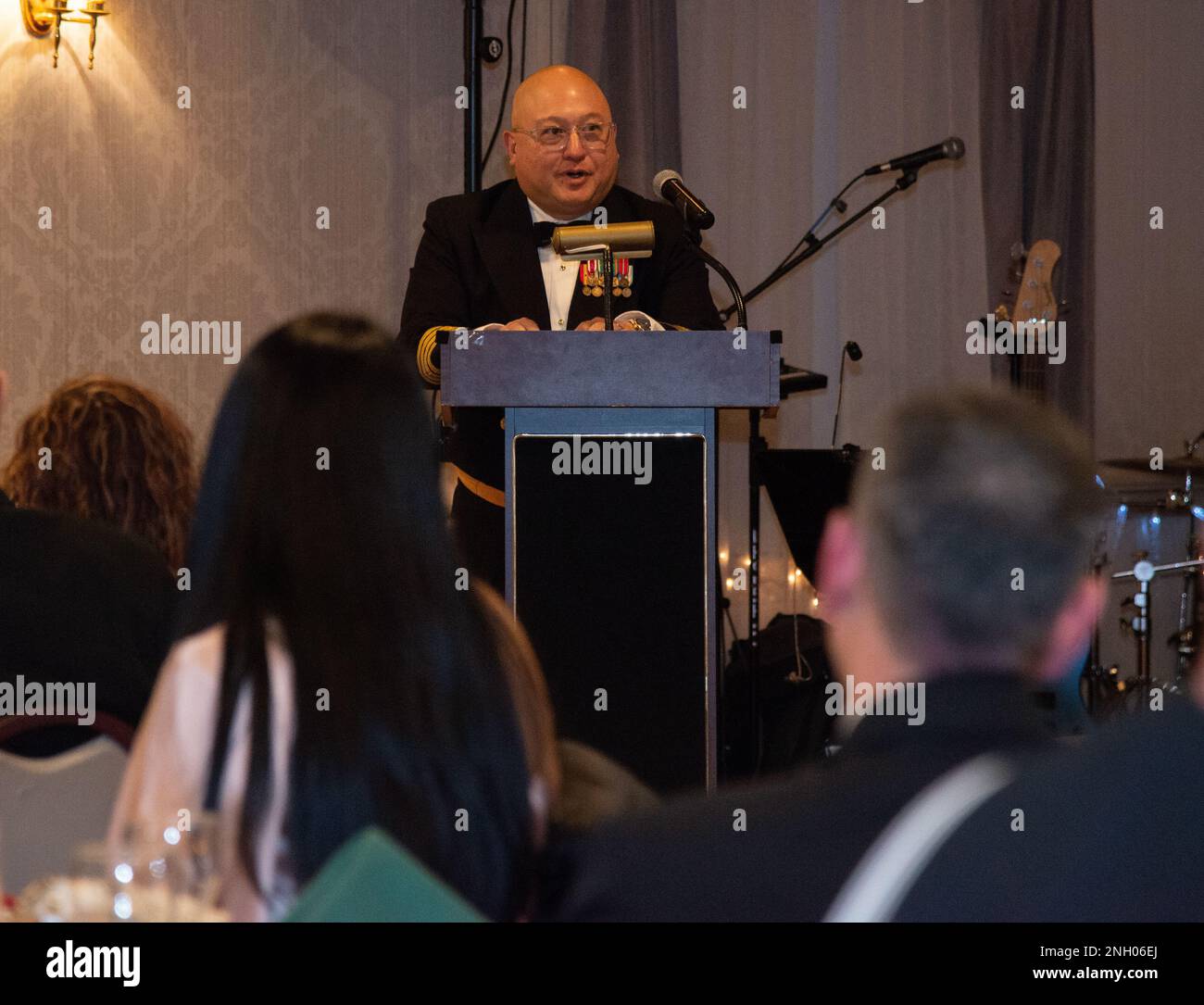 NEWPORT, R.I. (Dec. 2, 2022) Capt. Jerome Cayangyang, deputy regional ...