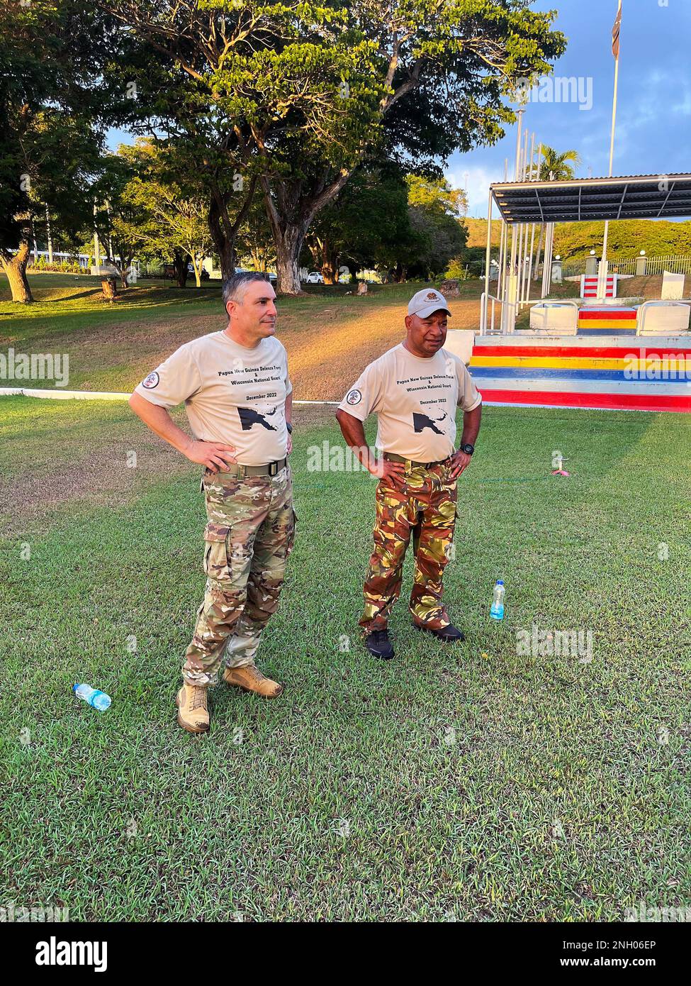 Maj. Gen. Paul Knapp, Wisconsin’s adjutant general, and Maj. Gen. Mark ...