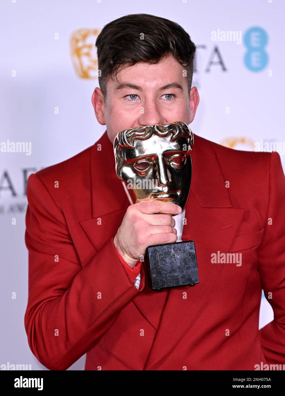 February 19th, 2023, London, UK. Barry Keoghan at the 2023 EE BAFTA ...