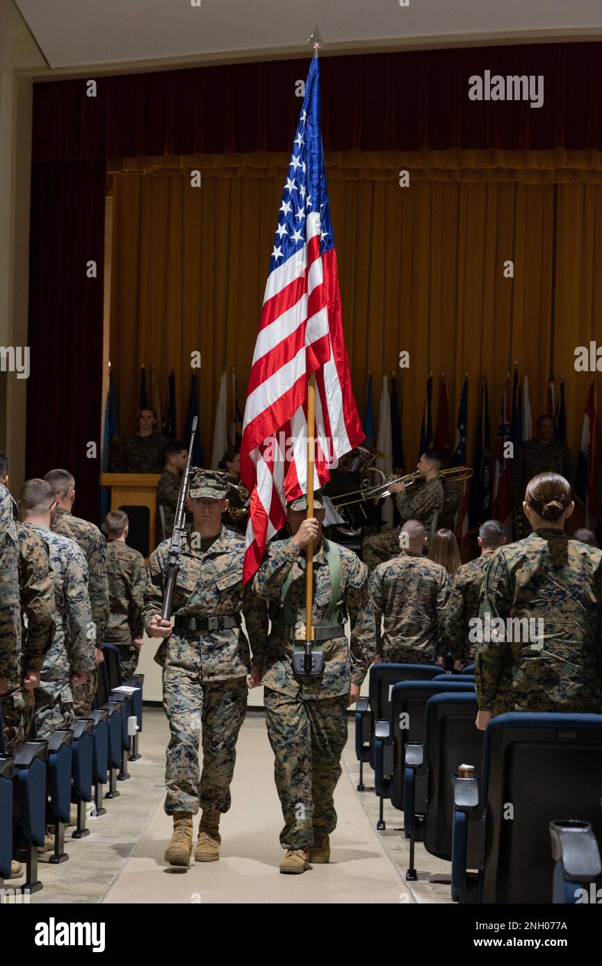 U.S. Marines with Marine Air Control Group (MACG) 18 participate in an ...