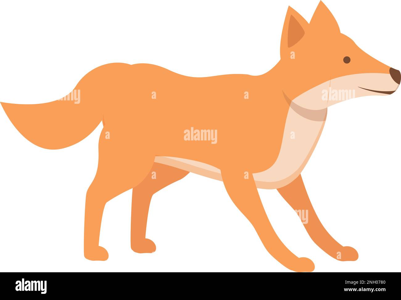 Dingo dog play icon cartoon vector. Wild animal. Cute mammal Stock ...