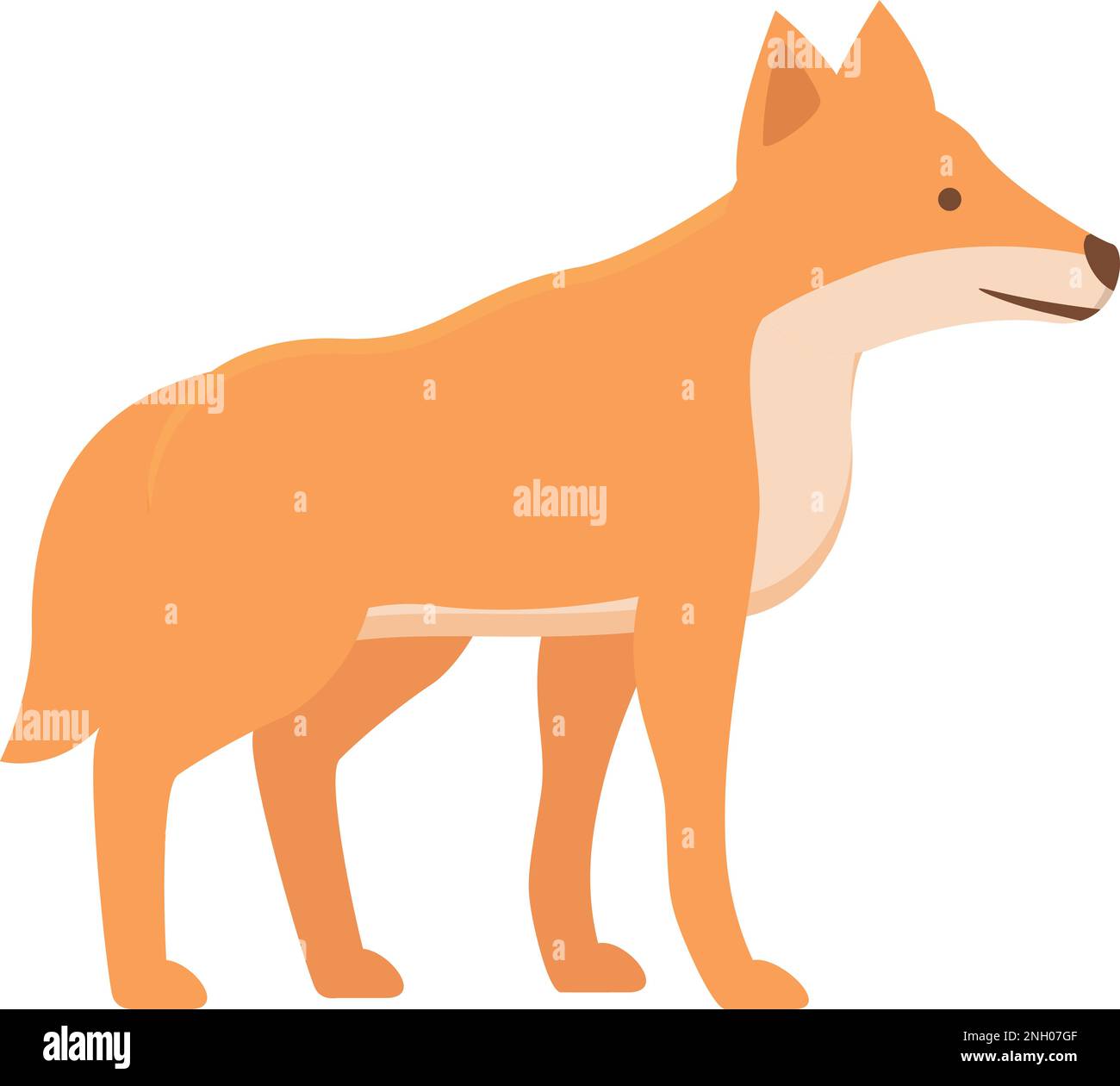 Wild dog dingo icon cartoon vector. Australia animal. Cute mammal Stock ...