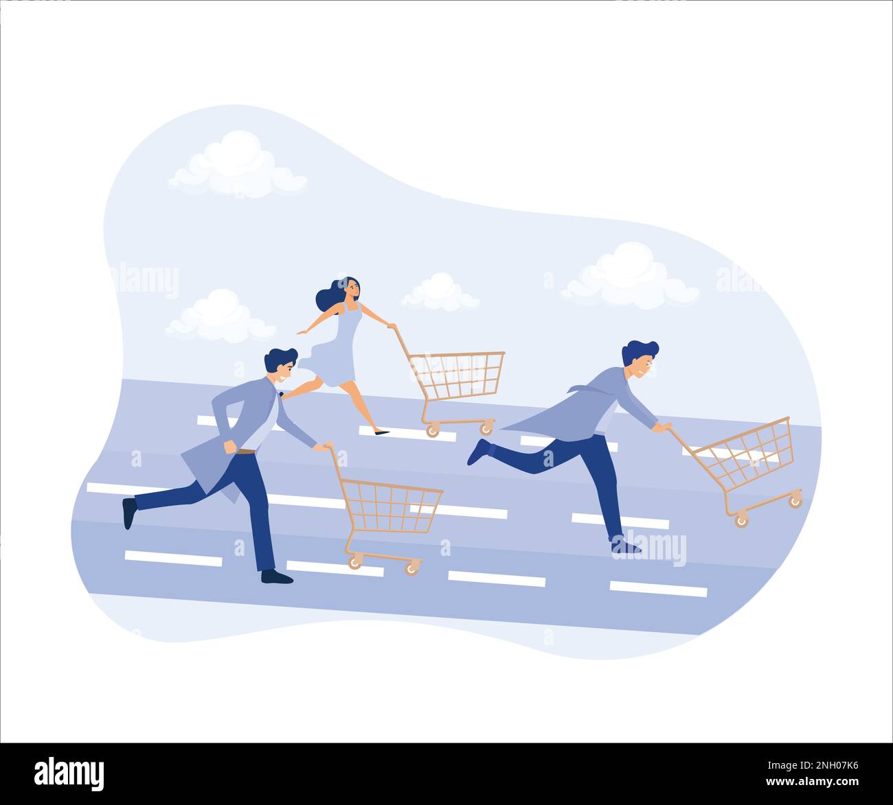 Supermarket campaign Stock Vector Images - Alamy