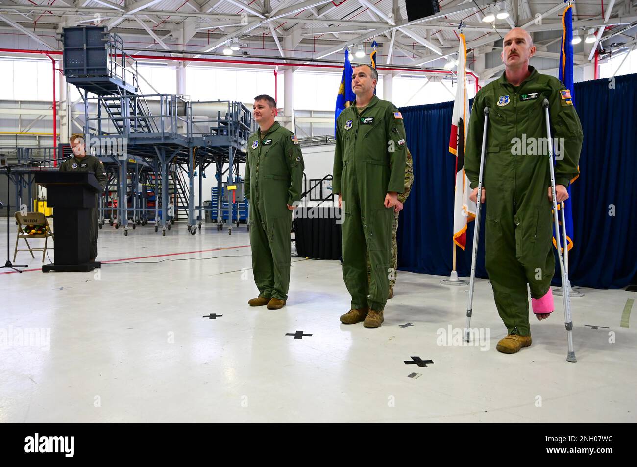 U.S. Air Force Col. Brian Finnerty, commander of the 129th Operations ...