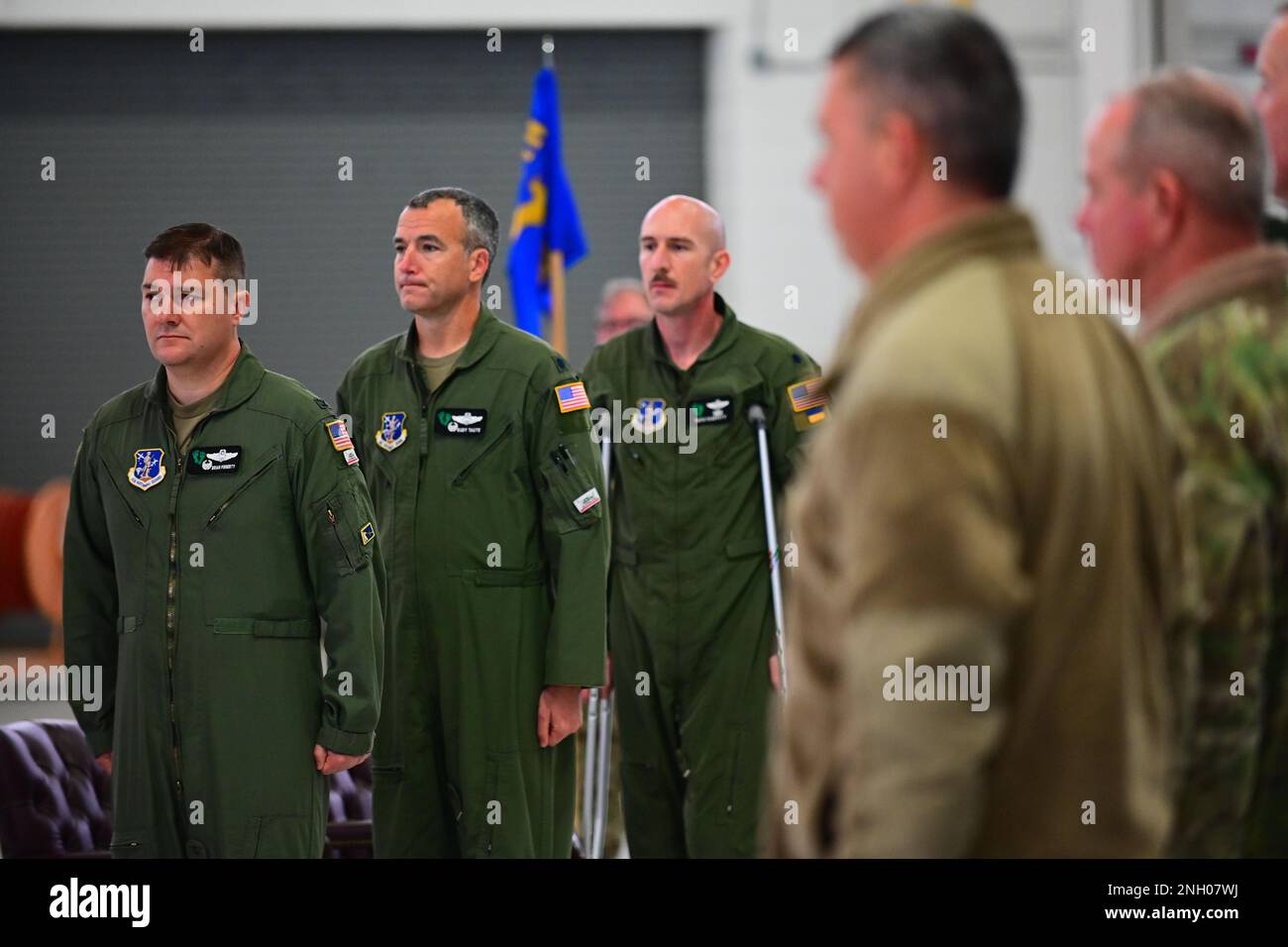 U.S. Air Force Col. Brian Finnerty, commander of the 129th Operations ...