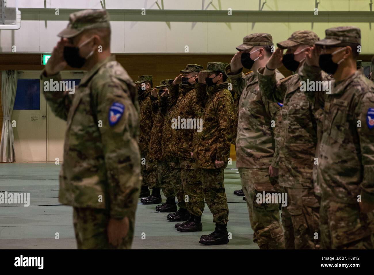 Soldiers of 1st Brigade Combat Team, 11th Airborne Division, and ...