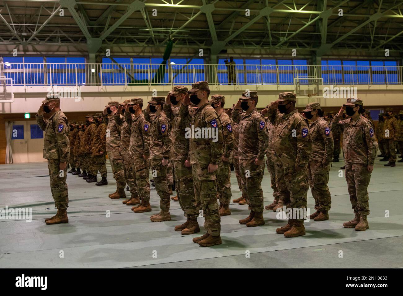 Soldiers of 1st Brigade Combat Team, 11th Airborne Division, and ...