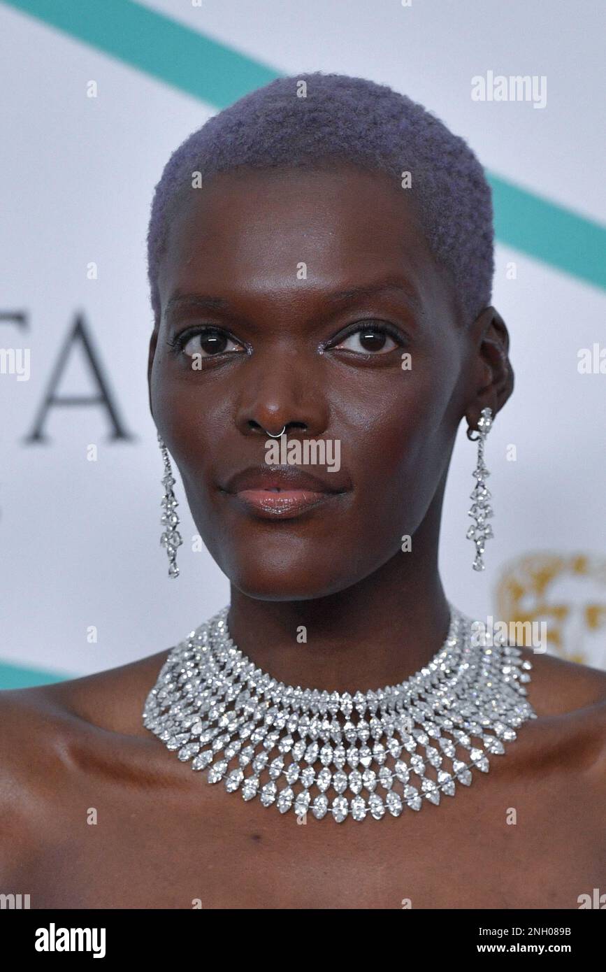Sheila Atim attending the EE BAFTA Film Awards 2023 at The Royal ...
