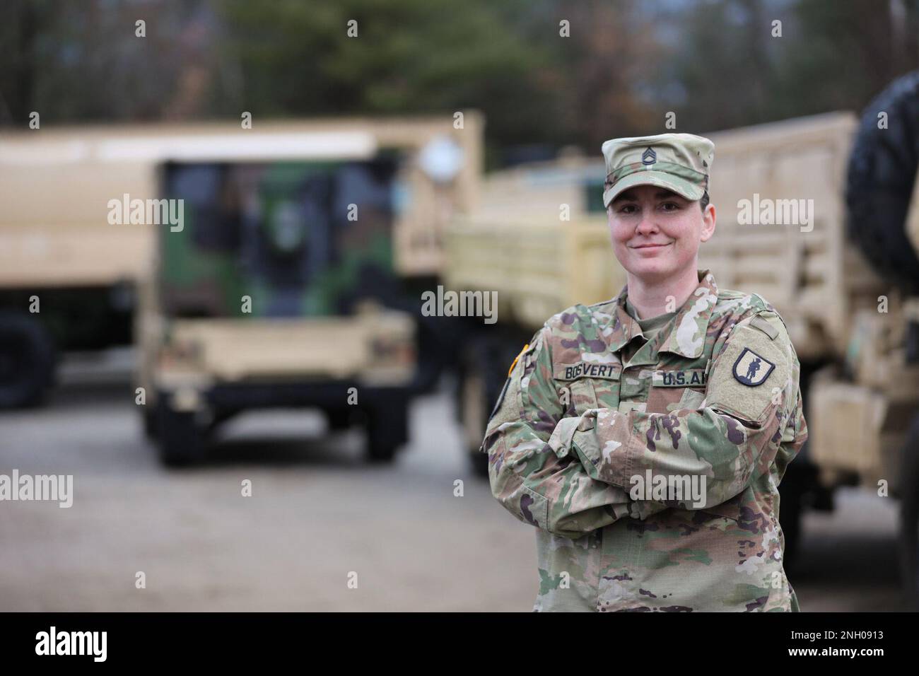 Sgt. 1st Class Crystal Boisvert, winner of the Instructor of the Year ...