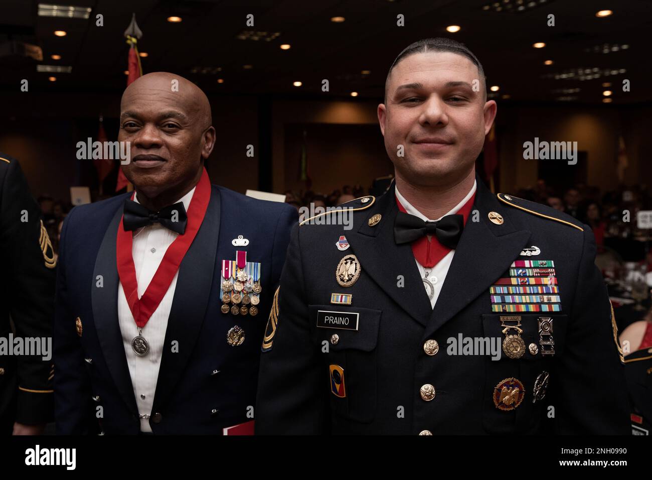 Senior Enlisted Advisor Tony Whitehead (right) and Army Sgt. First ...