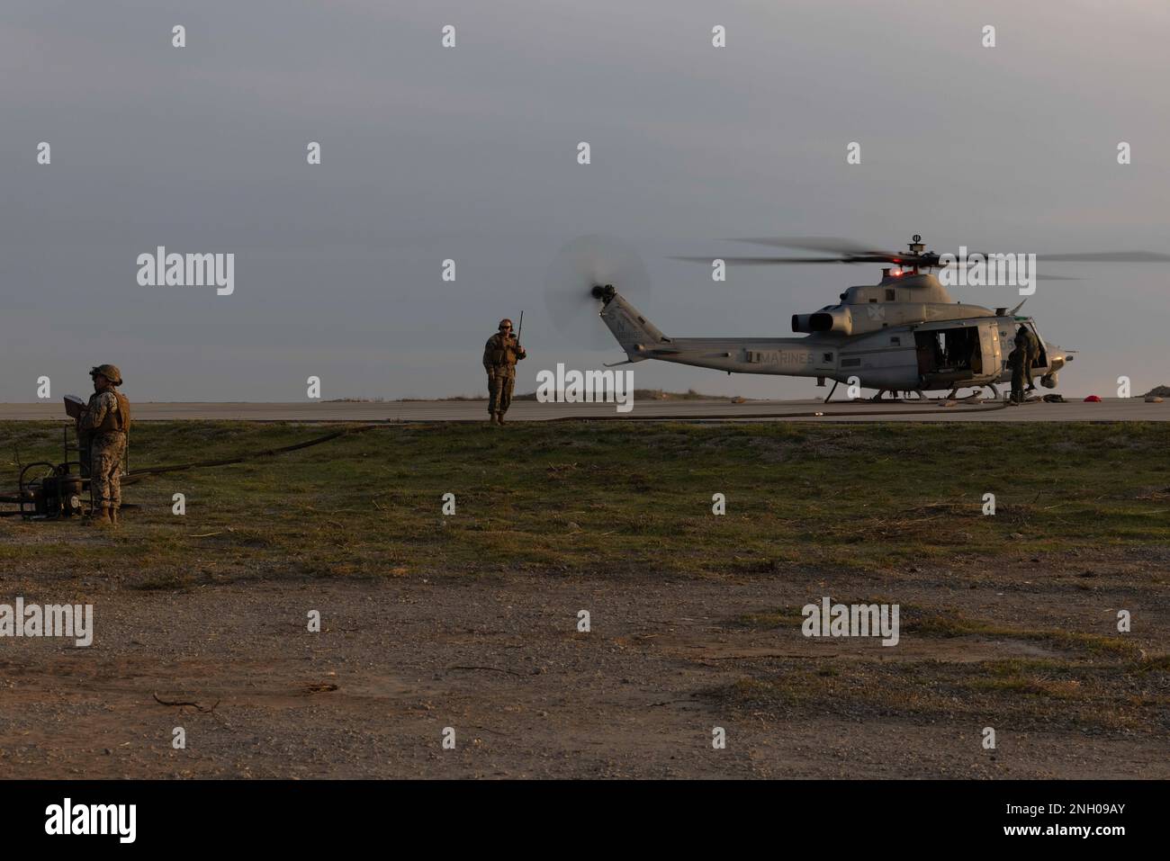 U.S. Marines with Marine Wing Support Squadron (MWSS) 372, Marine Air ...