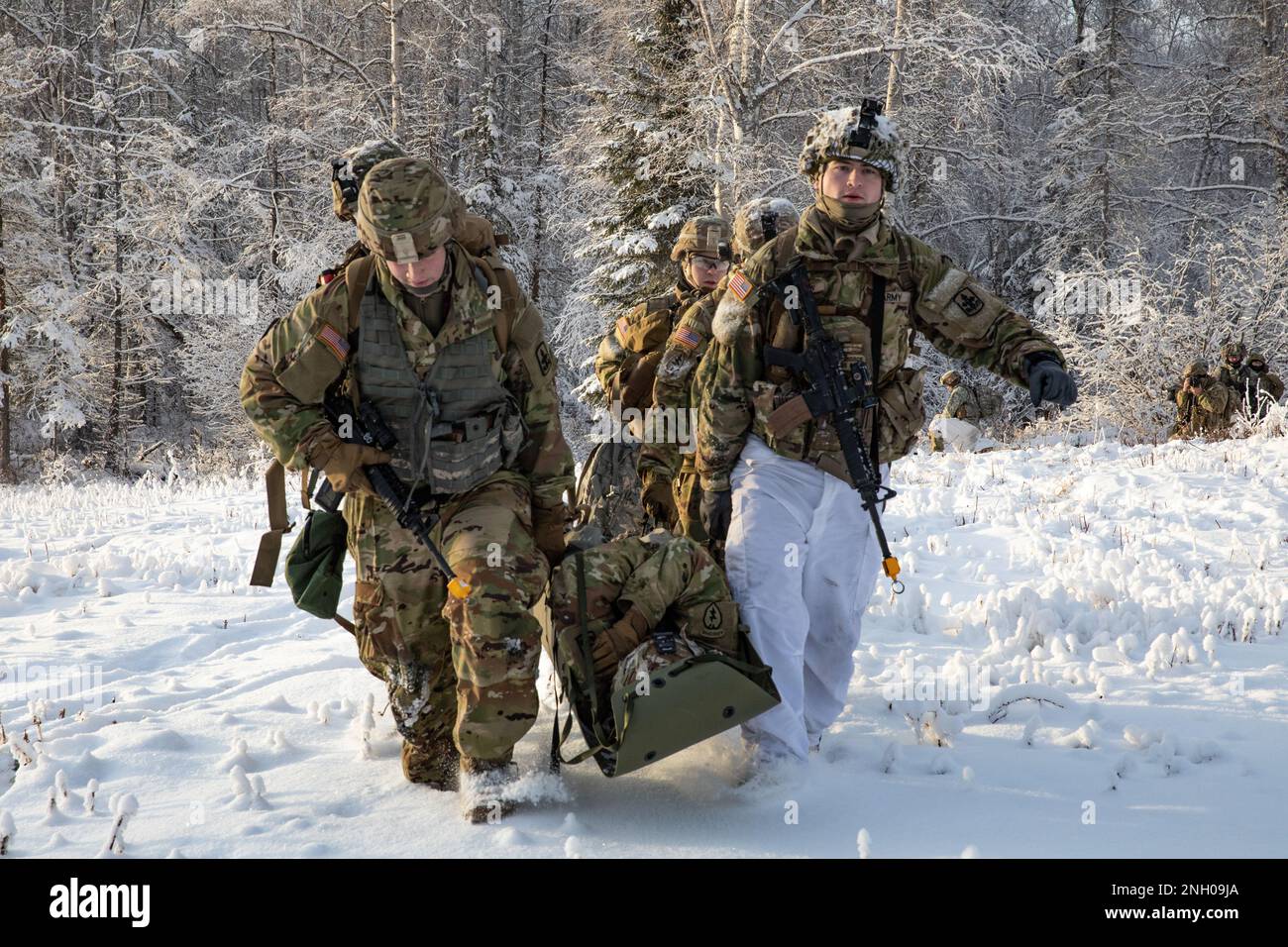 Sked stretcher hi-res stock photography and images - Alamy